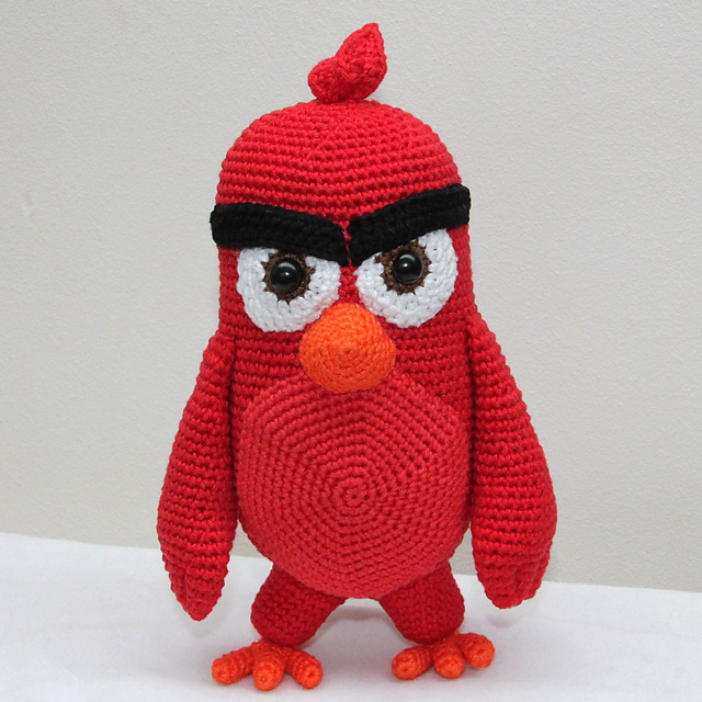 Ravelry: Amigurumi Red Angry Birds pattern by Ilona Leenders