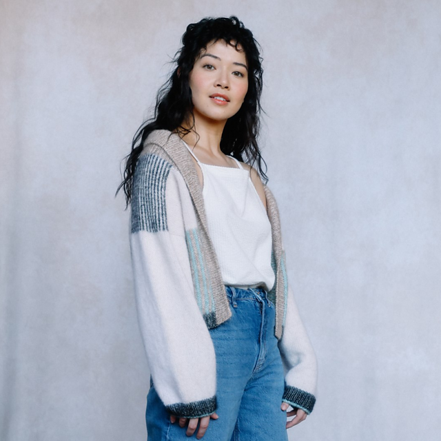 Ravelry: Amulet Open Cardigan pattern by María Jesús Camus