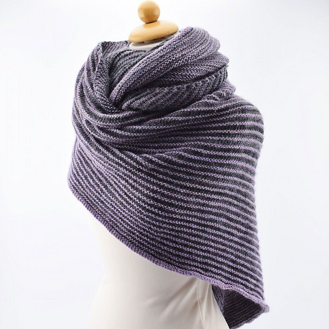 Ravelry: Shadow Shawl pattern by Hobbii Design