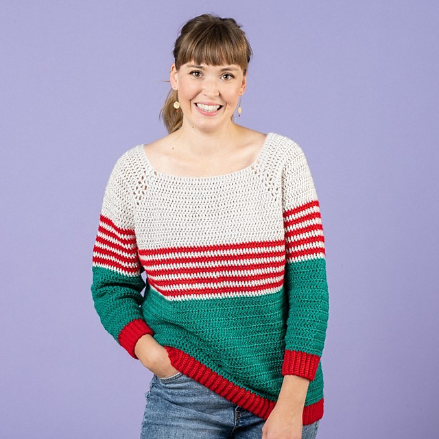 Ravelry: Santa's Helper Sweater pattern by Catalina Ungureanu