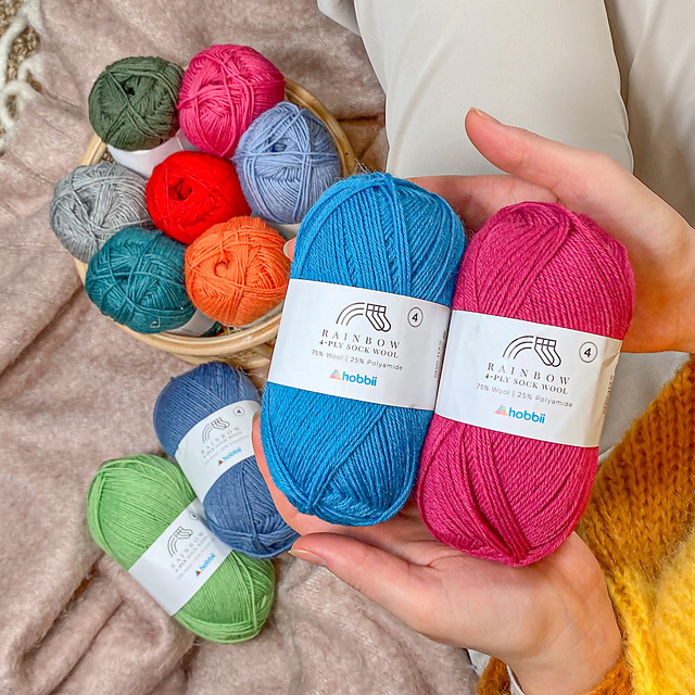 Ravelry: Hobbii Rainbow Sock Wool 4-ply