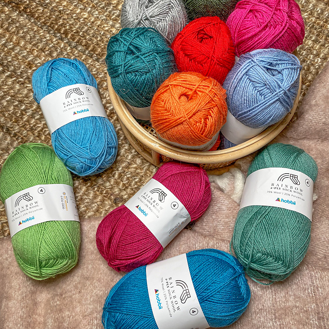 Ravelry: Hobbii Rainbow Sock Wool 4-ply