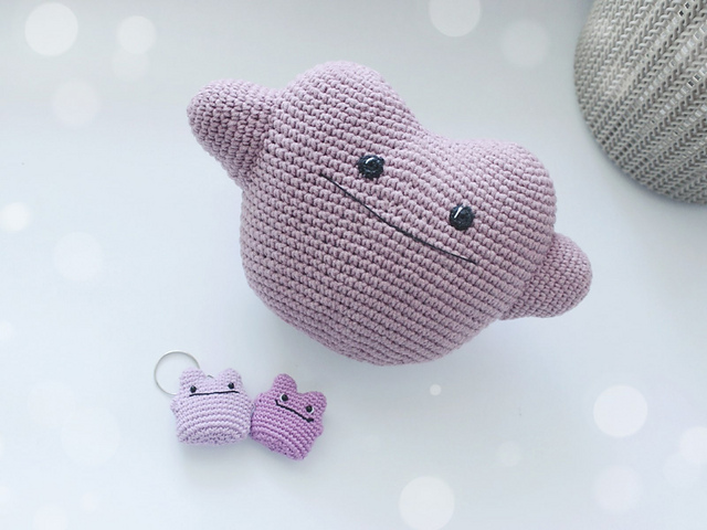 Ravelry: Ditto pokemon pattern by Mary_HobbyMyr