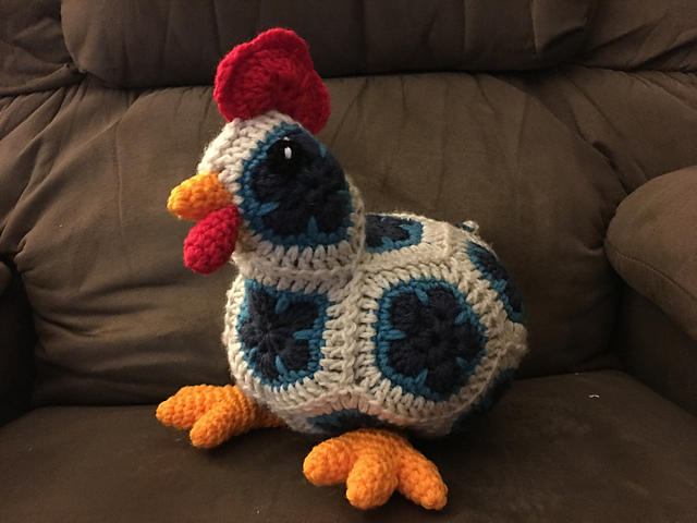 Ravelry: African Flower Hen pattern by Holly Osterbrink