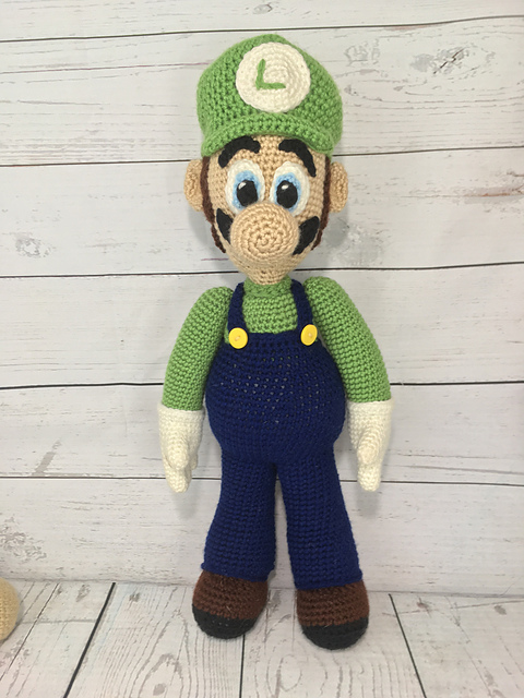 Ravelry: Super Luigi pattern by Holly's Hobbies