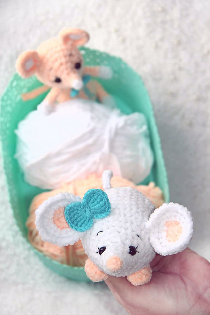 Ravelry: Mouse Mice Amigurumi pattern by Irina Kibets