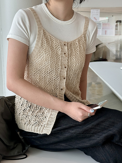 Ravelry: Yumery Camisole pattern by ttoknit Hong