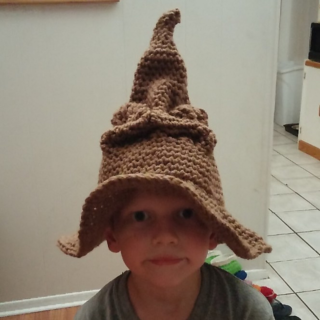 Ravelry: Wizard Sorting Hat pattern by Hooked Fiber Art