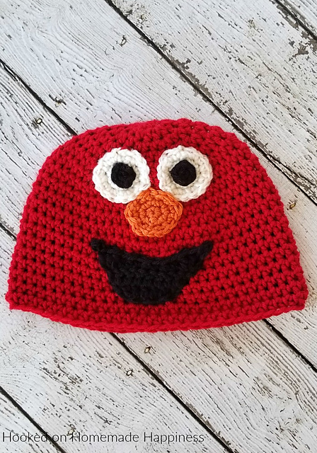 Ravelry: Elmo Beanie pattern by Breann Mauldin