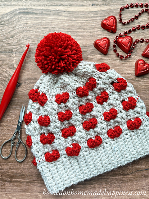 Ravelry: Heart Beanie pattern by Breann Mauldin
