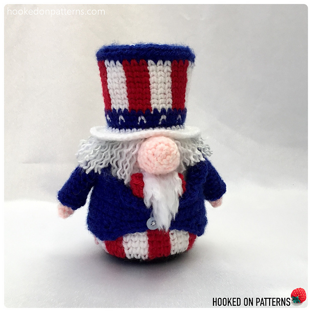 Ravelry: Uncle Sam Gonk pattern by Ling Ryan