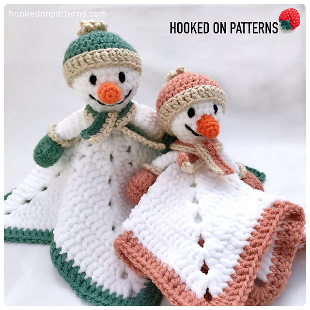 Ravelry: Snowman Lovey pattern by Ling Ryan