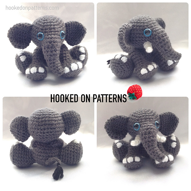 Ravelry: Amiani - Tembo the Elephant pattern by Ling Ryan