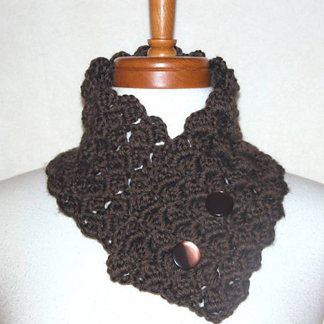 Ravelry: Hayden Crochet Neck Warmer or Collar pattern by Hooked&Chained