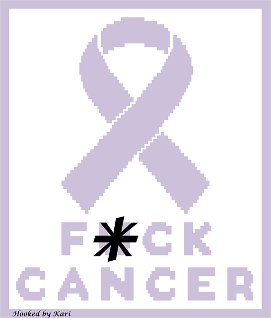 Ravelry: F*ck Cancer - Overlay Mosaic Crochet Blanket pattern by Kari ...