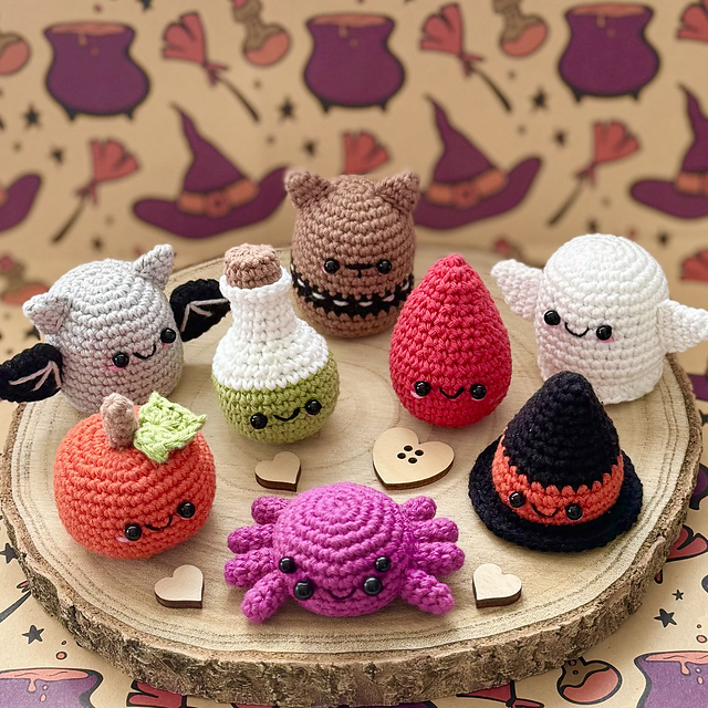 Ravelry: Halloween Mini Bundle pattern by Candy Downs