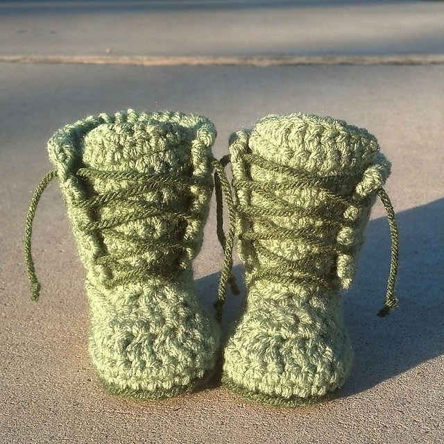 Ravelry: LiL' Man Work Boots pattern by Hook N' Knit Designs