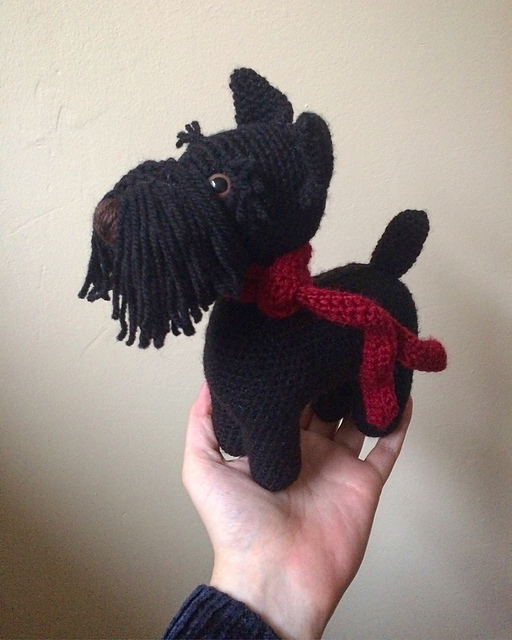 Ravelry: Cute Scottish Terrier pattern by Nicola Riordan