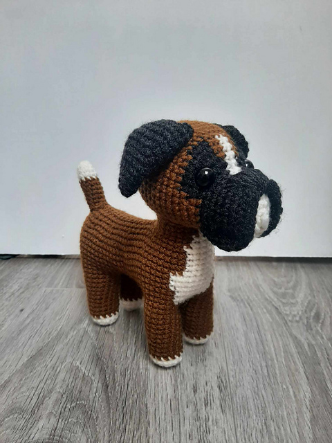 Ravelry: Cute Boxer Dog pattern by Nicola Riordan