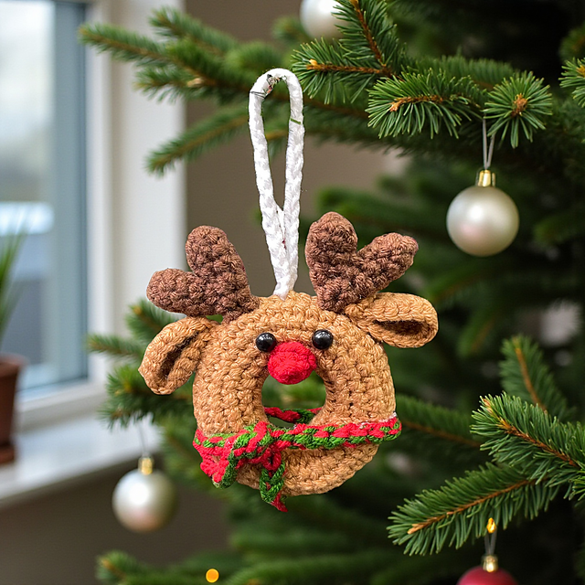 Ravelry: 9in1 Christmas Wreath pattern by Emily Dang