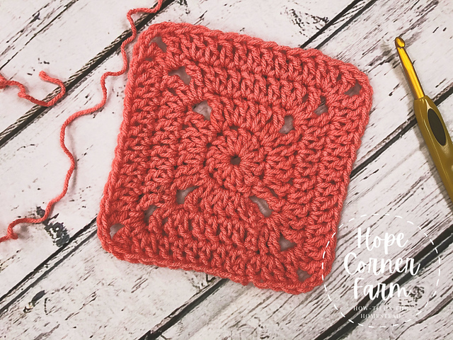 Ravelry: Modern Granny Square pattern by Rachel Brown - Hope Corner Farm