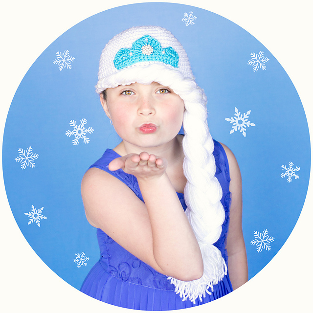 Ravelry: Frozen Princess Elsa Inspired Hat pattern by Olivia Kent