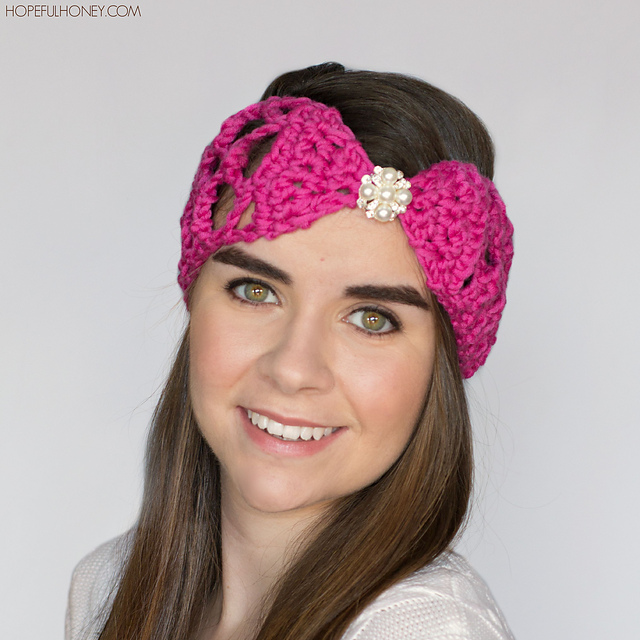 Ravelry: Lacy Lattice Headband pattern by Olivia Kent