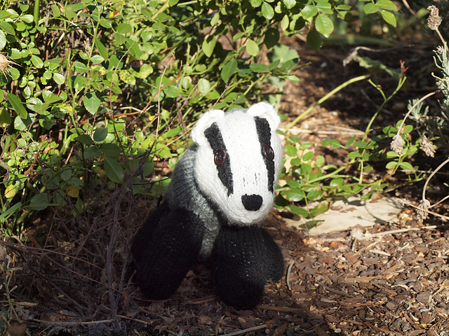 Ravelry: Beatrix the Badger pattern by Lindsay Clare