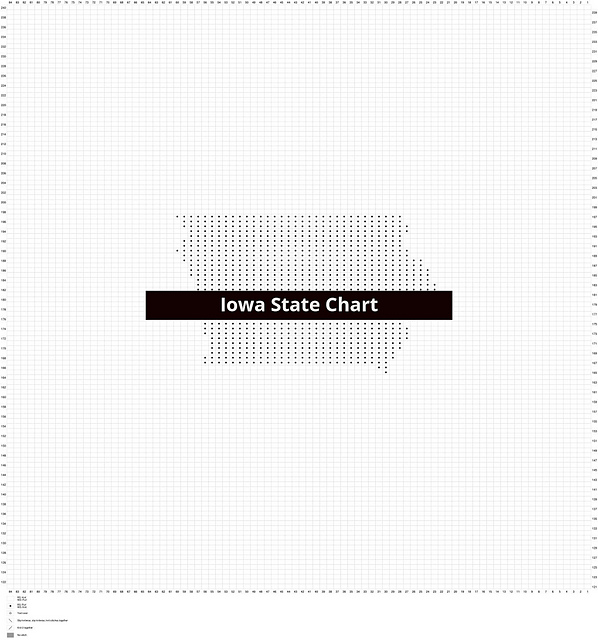 Ravelry: Iowa Chart for Simply Stated Pillow pattern by Holly Panozzo ...