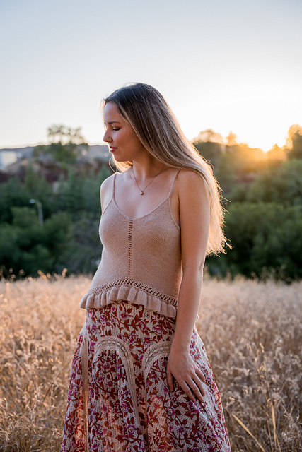 Ravelry: Champagne Tank pattern by Isabella Clark