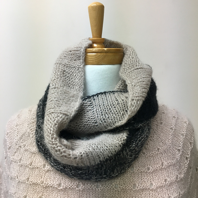 Ravelry: Cashmere Haze Ribbed Loop pattern by Barbara Barone