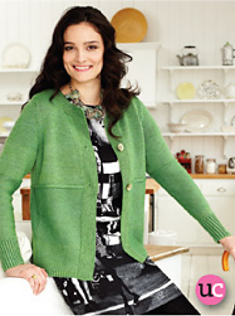 Ravelry: #22 Three-Button Cardi pattern by Sandi Prosser