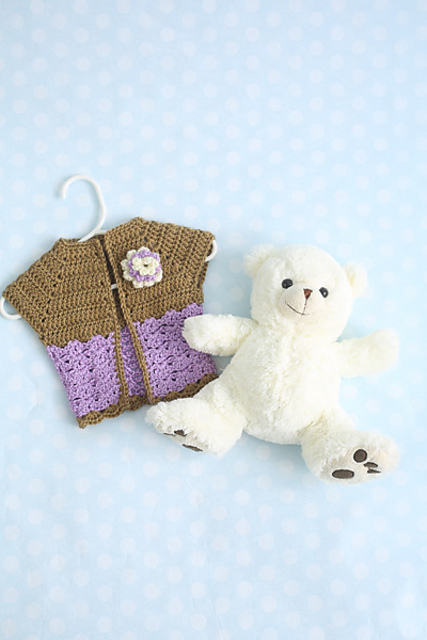 Ravelry: Little Raspberry Cardigan pattern by Kristi Simpson