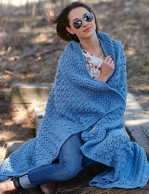 Ravelry: Texture Panels Afghan pattern by Patons