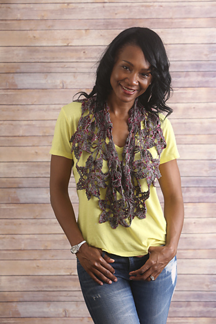 Ravelry: Floral Stardust Wrap pattern by Dora Ohrenstein