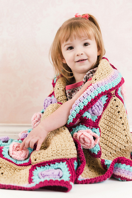 Ravelry: Rose Trellis Afghan pattern by Nanette M. Seale