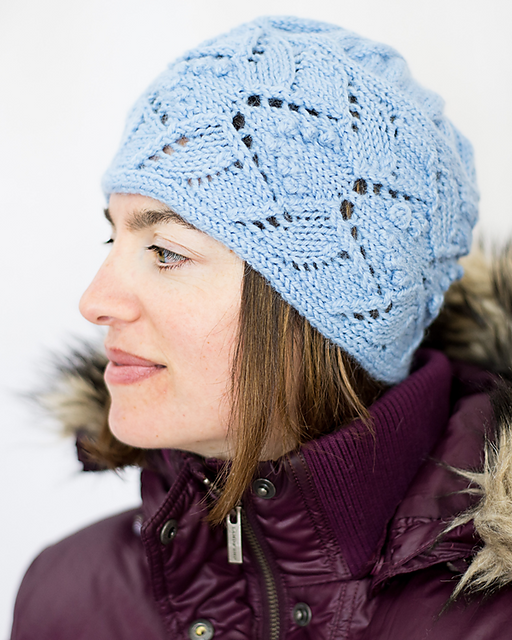Ravelry: Frozen Snowflake Hat pattern by Jill Wright