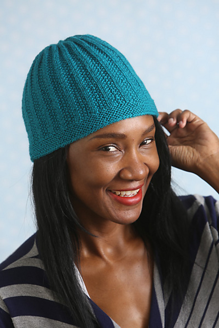 Ravelry: Easy Ribbed Beanie pattern by Callie Maidhof