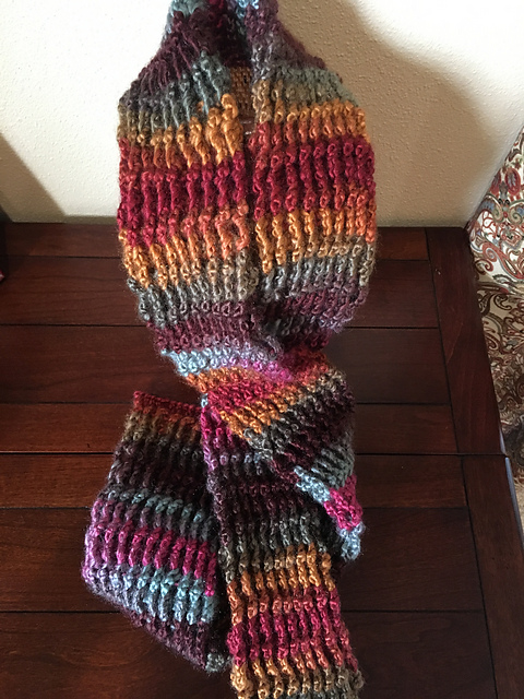 Ravelry: Inline Scarf pattern by Alex Dantes