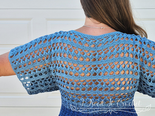 Ravelry: Slightly Slanted Blouse pattern by I Need It Crochet