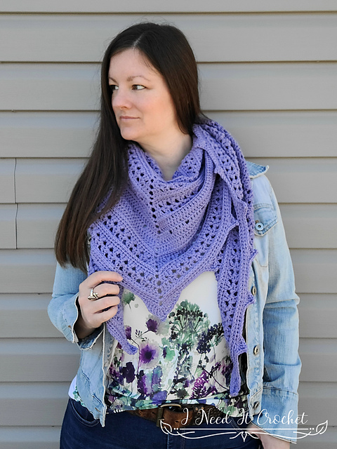 Ravelry: Awakenings Shawl pattern by I Need It Crochet