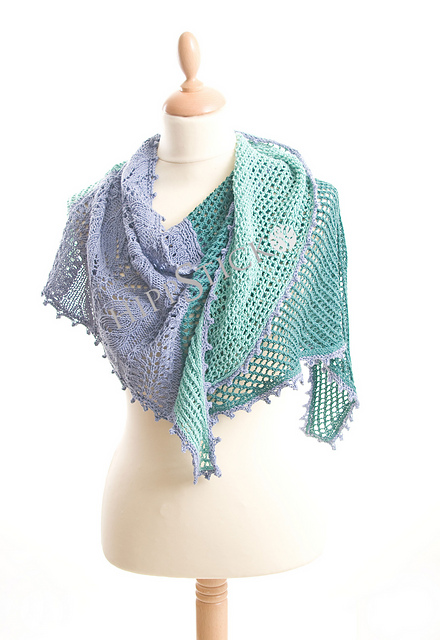 Ravelry: Fancy Summer Shawl pattern by Julie Ferguson