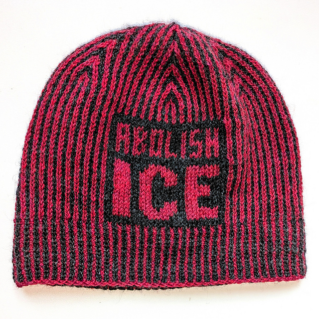 Ravelry: Abolish ICE Beanie pattern by Daniel Drennan ElAwar