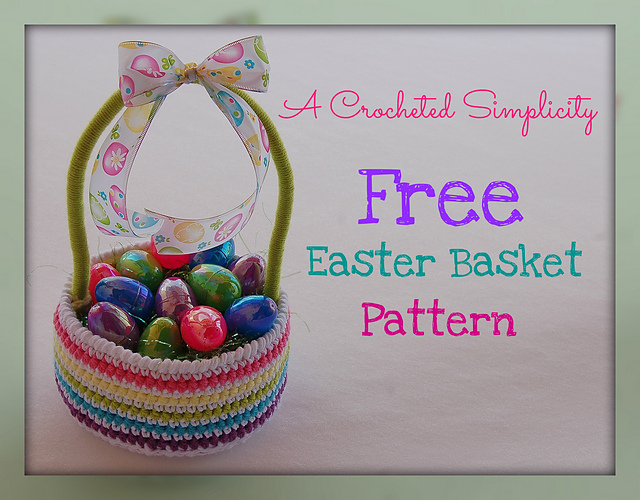 Ravelry: Easy Easter Basket pattern by Jennifer Renaud