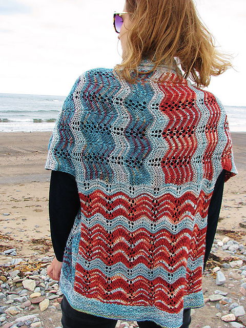Ravelry: Breaking Waves pattern by Ilga Leja