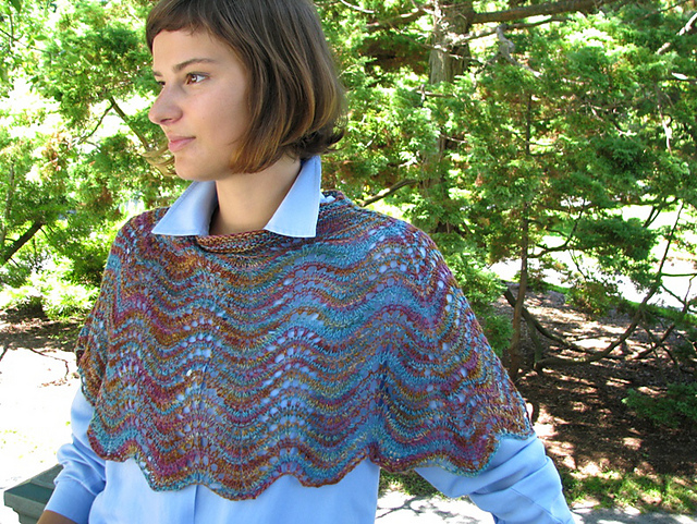 Ravelry: Dappled pattern by Ilga Leja