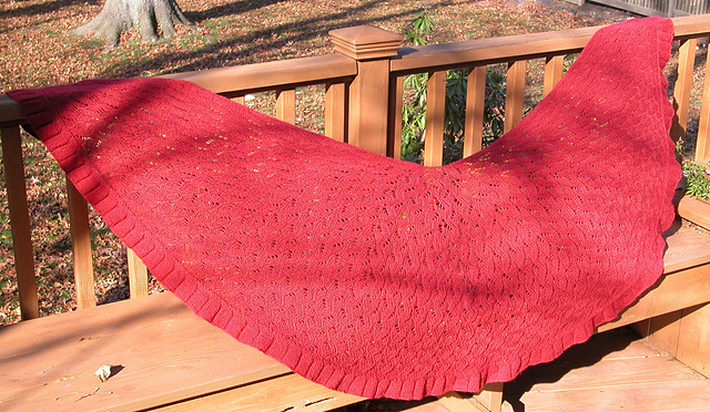 Ravelry: Waterfall Wrap pattern by theKnittingGeek