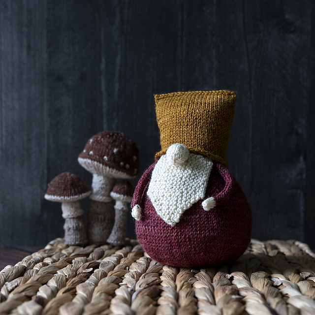 Ravelry: Gnatty The Unexpected Gnome pattern by Sarah Schira