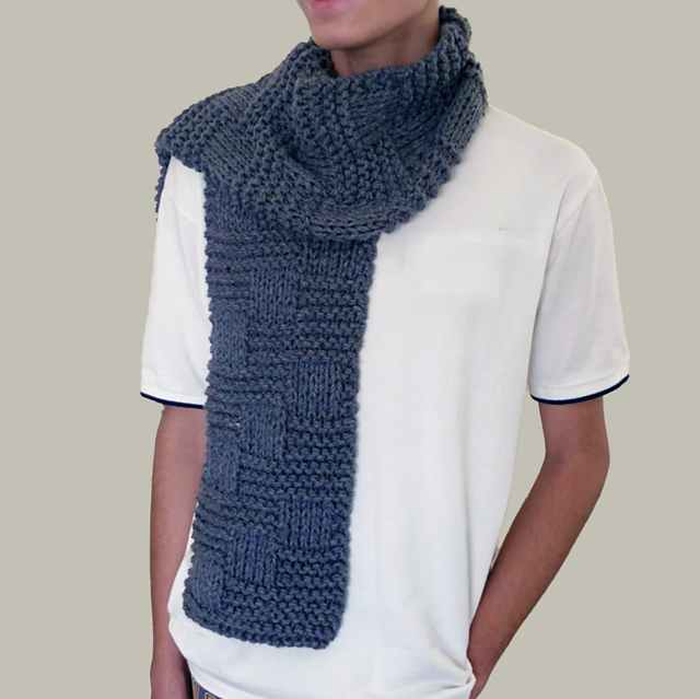 Ravelry: Ascending Squares Scarf pattern by Iman Dannan