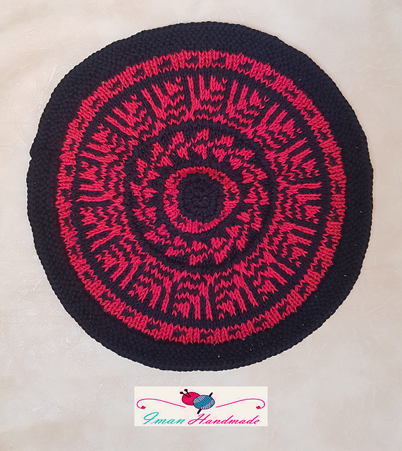 Ravelry: Tatreez Placemat pattern by Iman Dannan